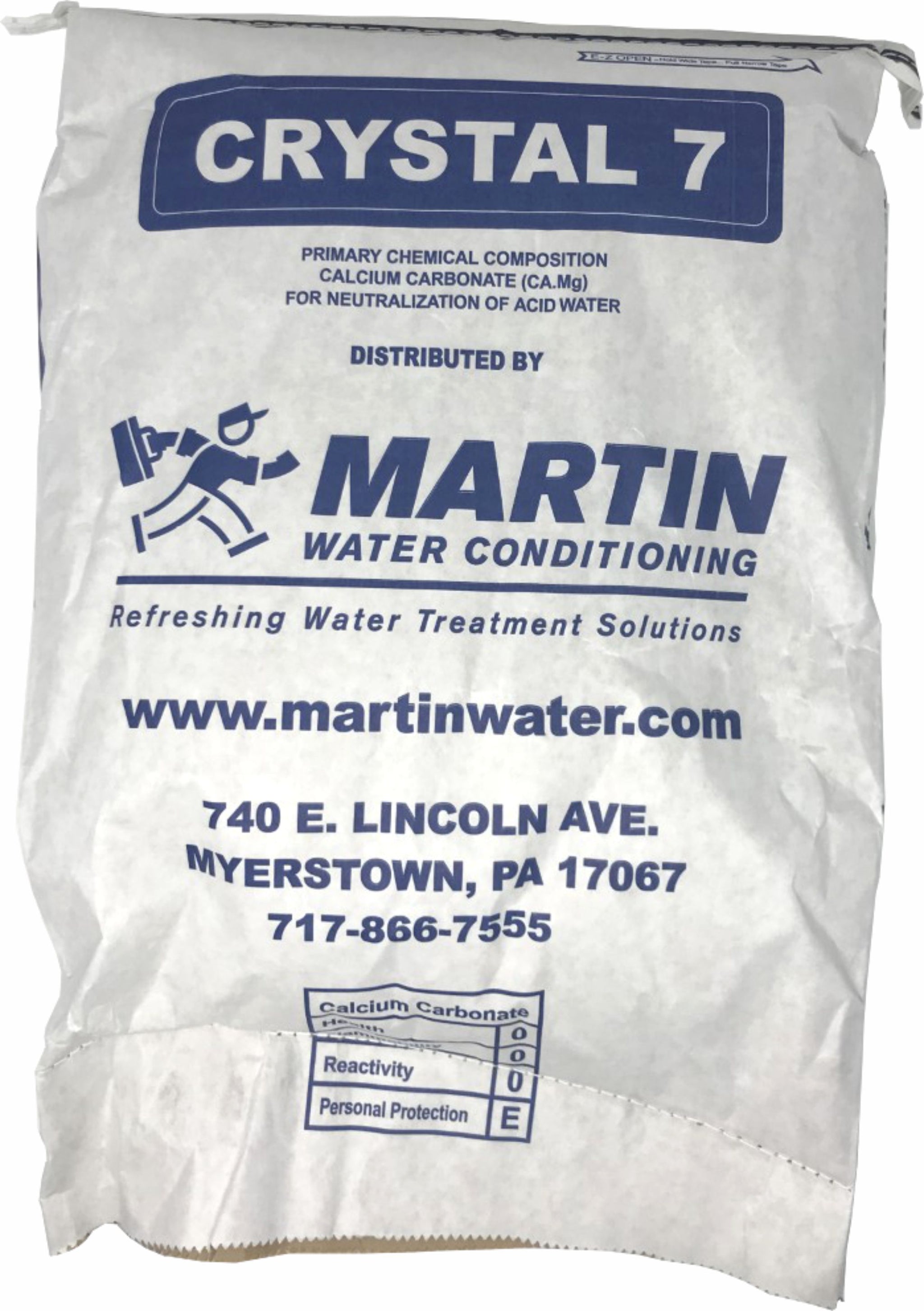 Crystal 7 - 1/2 cu. ft. Acid Neutralizer Media, pH 6 to 7 – Martin Water