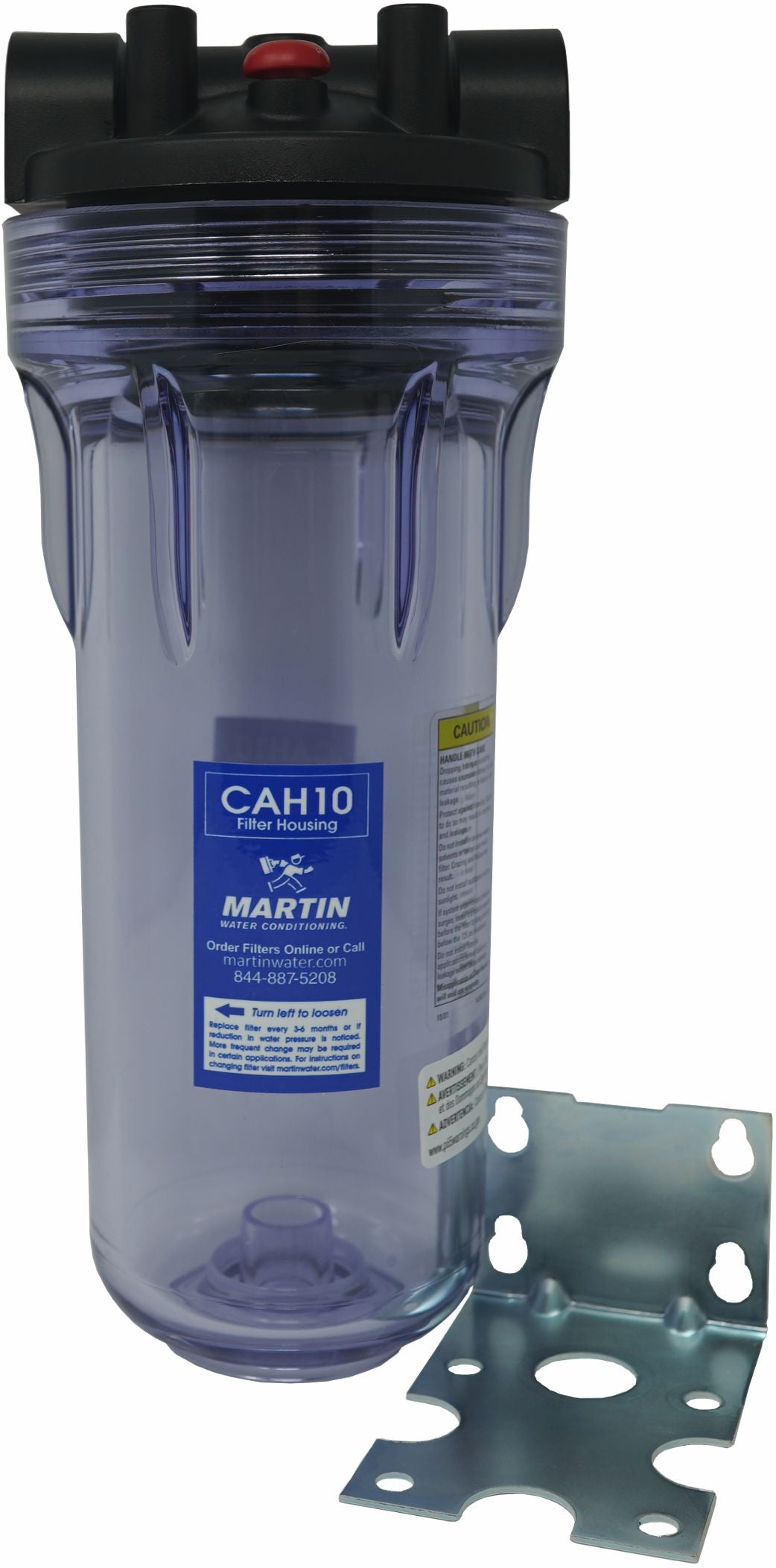 10" Clear Water Filter Housing with mounting bracket – Martin Water